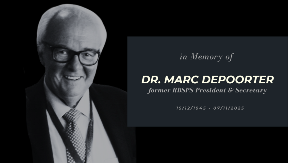 Dr. Marc Depoorter passed away - RBSPS