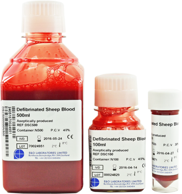 Defibrinated Sheep Blood | International Medical Products
